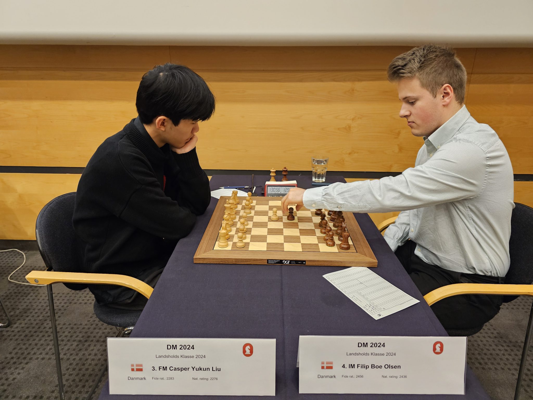 Remis i DMs topopgør i 6. runde – Dansk Skak Union / Nyheder