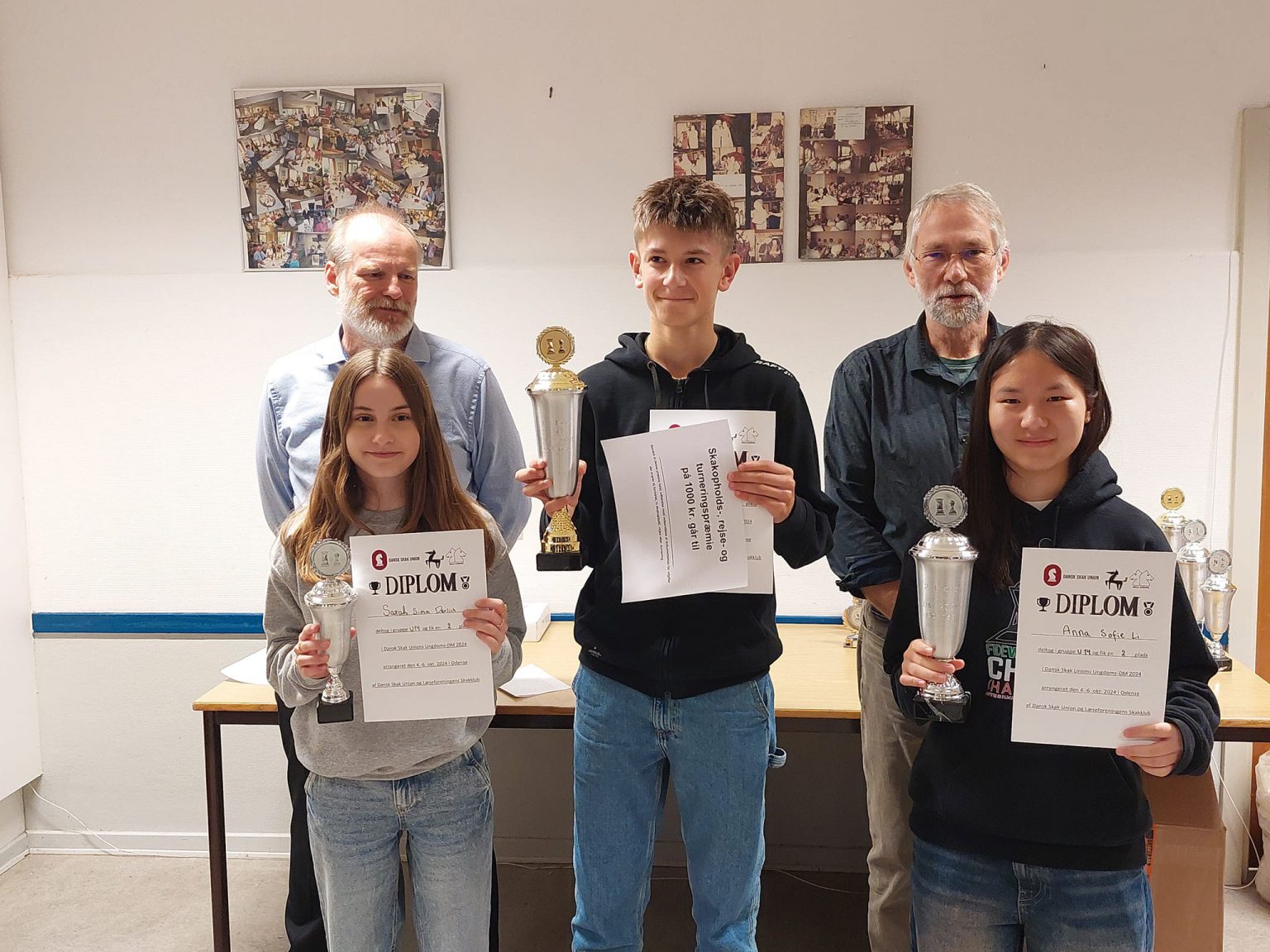 Nye Ungdomsdanmarksmestre 2024 – Dansk Skak Union / Nyheder