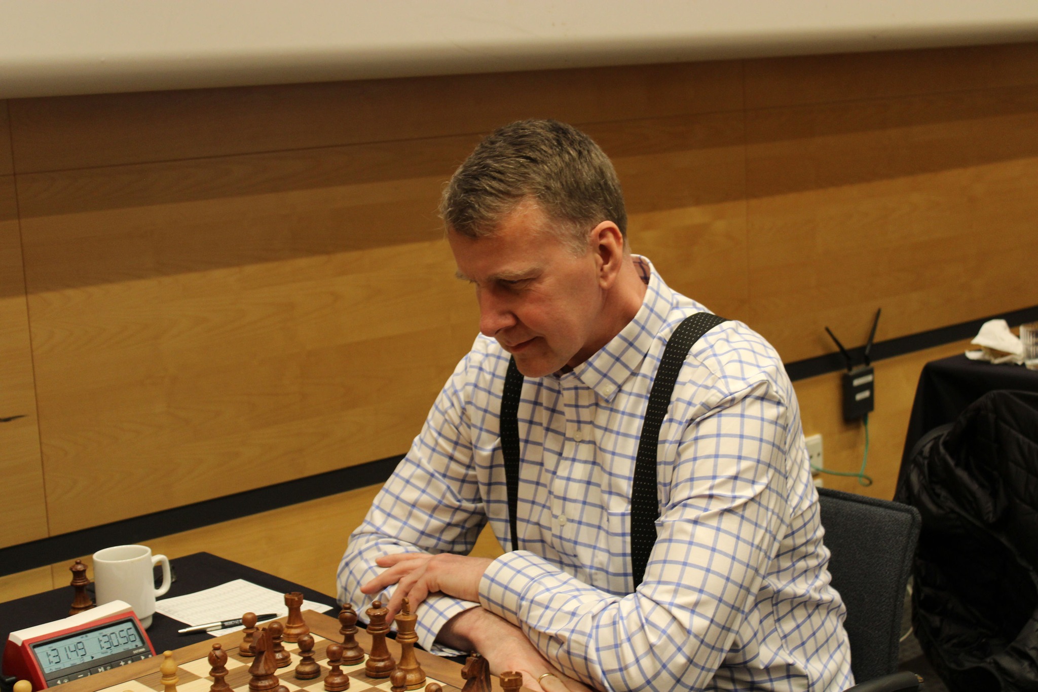 Thybo alene i front efter 4. runde – Dansk Skak Union / Nyheder