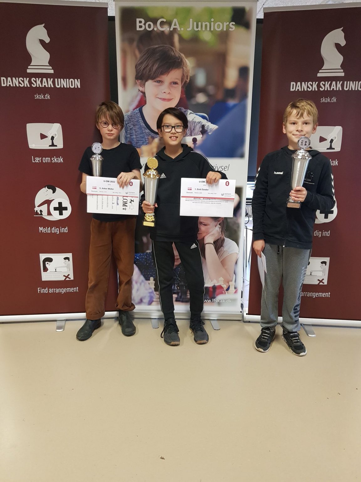 Nye Ungdomsdanmarksmestre 2022 – Dansk Skak Union / Nyheder